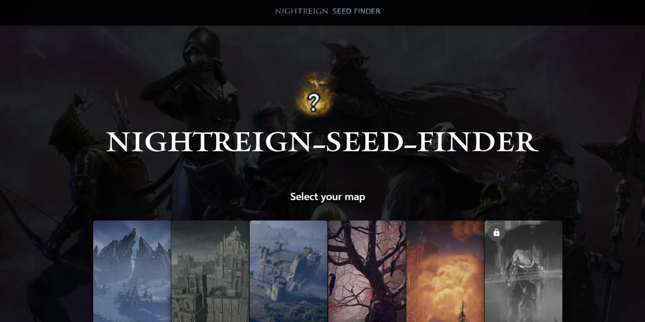 Nightreign Seed Finder